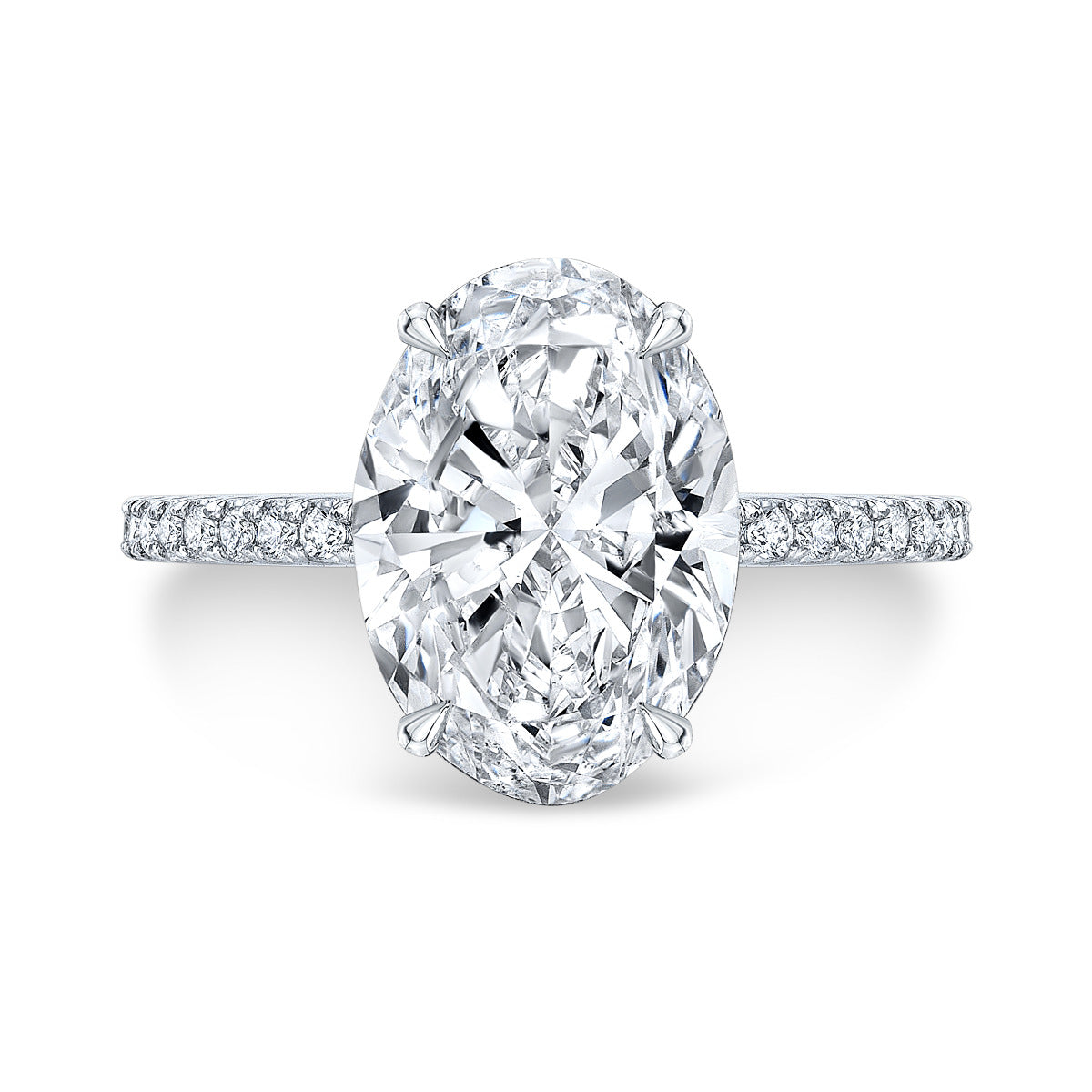 Delicate - Oval Engagement Ring – Wilson Diamond Brokers Delicate - Oval Engagement Ring – Wilson Diamond Brokers