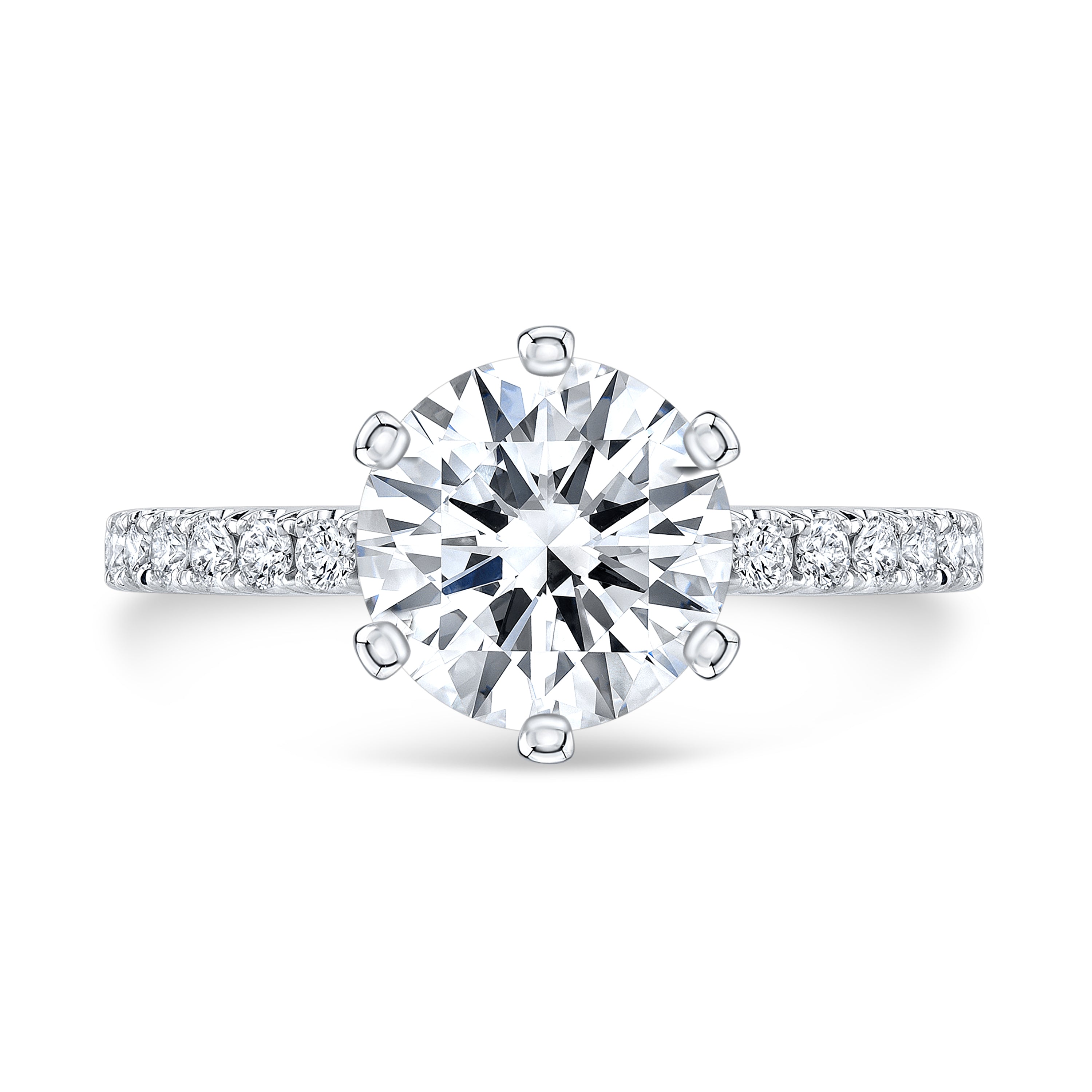 Delicate - Round Engagement Ring – Wilson Diamond Brokers