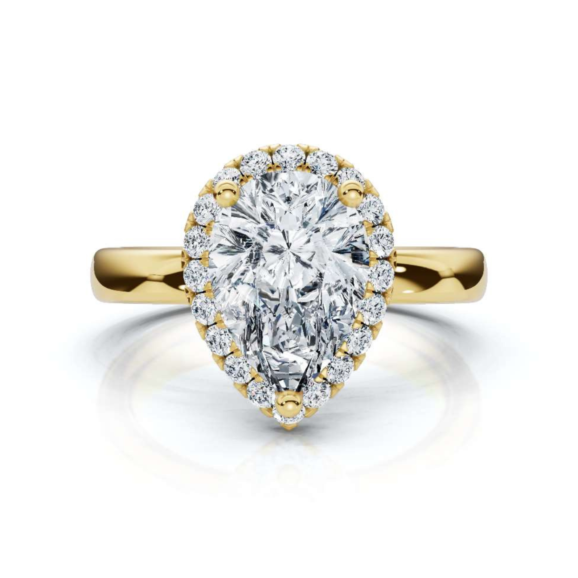 Halo Pear – Wilson Diamond Brokers
